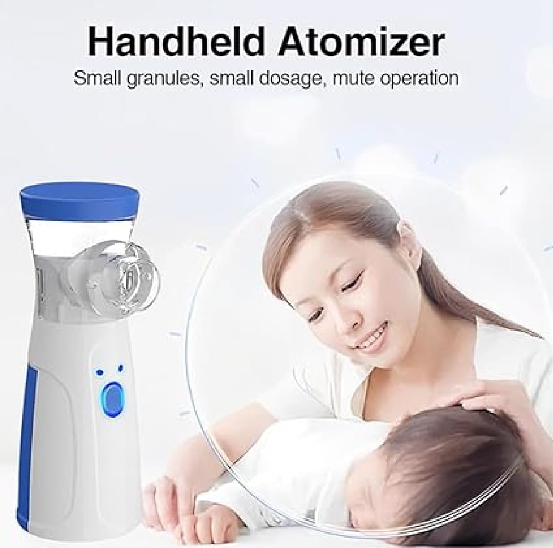 Portable Ultrasonic Rechargeable Mesh Nebulizer Machine Cool Mist ...