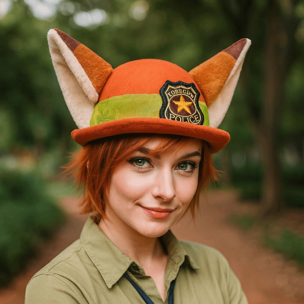 Anime Cartoon Rabbit Judy Hat Dome Anime Figure Peripherals Children ...