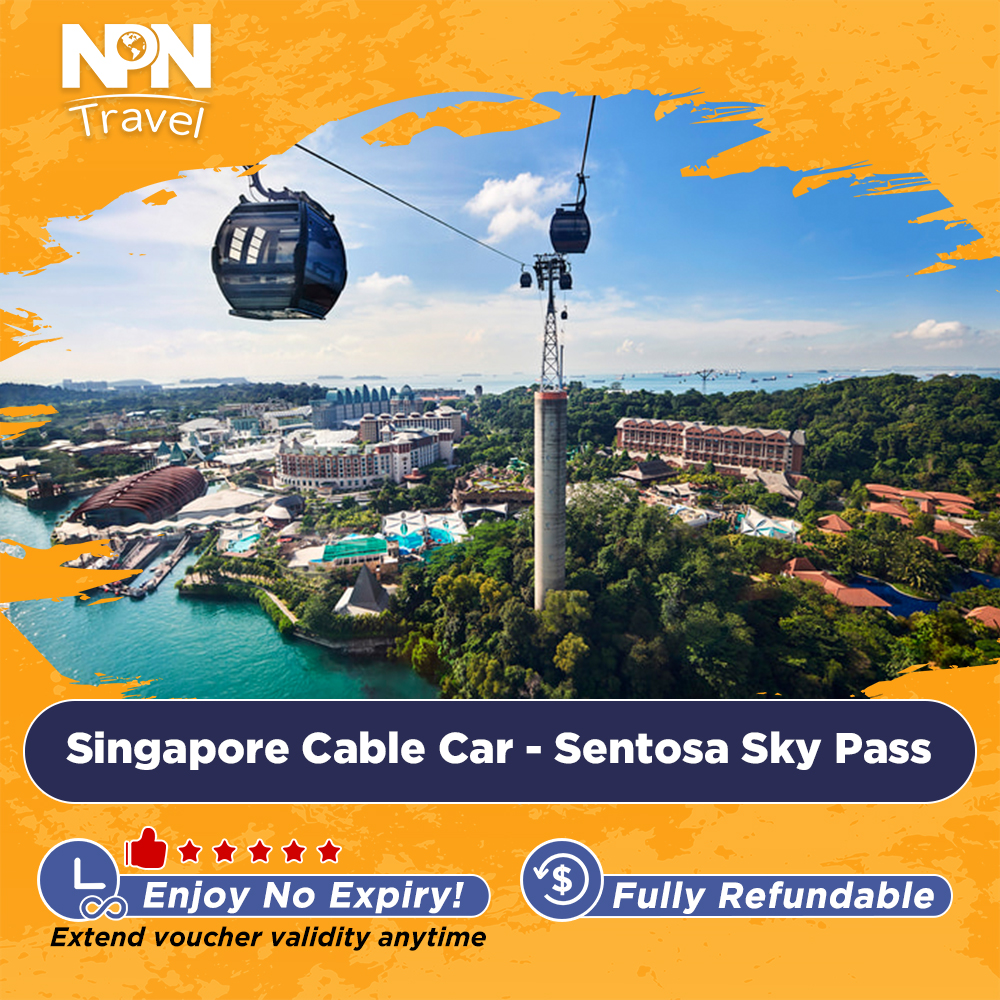 Cable Car Sky Pass - Round Trip (Direct Entry) Open Date Sentosa Mount ...