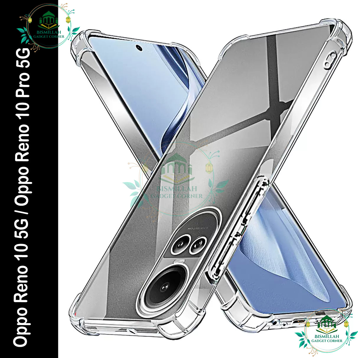 Transparent Back Cover for Oppo Reno 10 5G / Oppo Reno 10 Pro 5G Soft ...