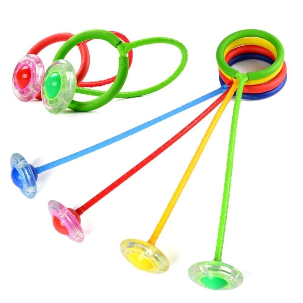 Playing Fun Flashing Light One Foot Jump Ropes Sports Entertainment ...