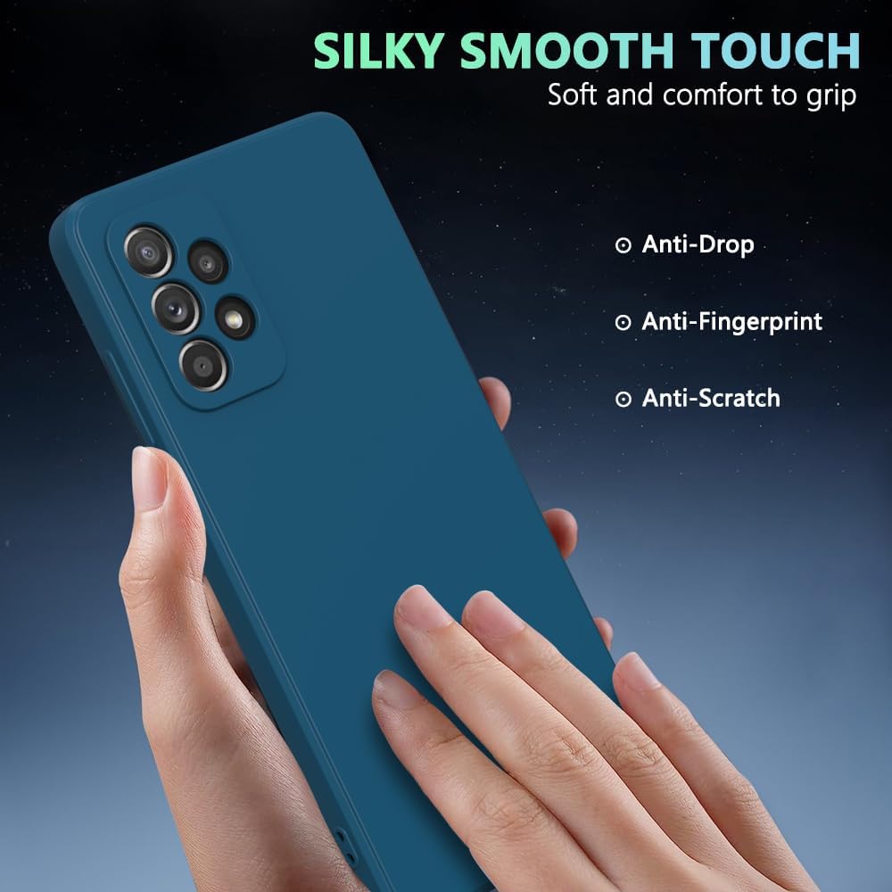 Samsung Galaxy A73 Silicone Back Case - Slim, Lightweight, and Durable ...