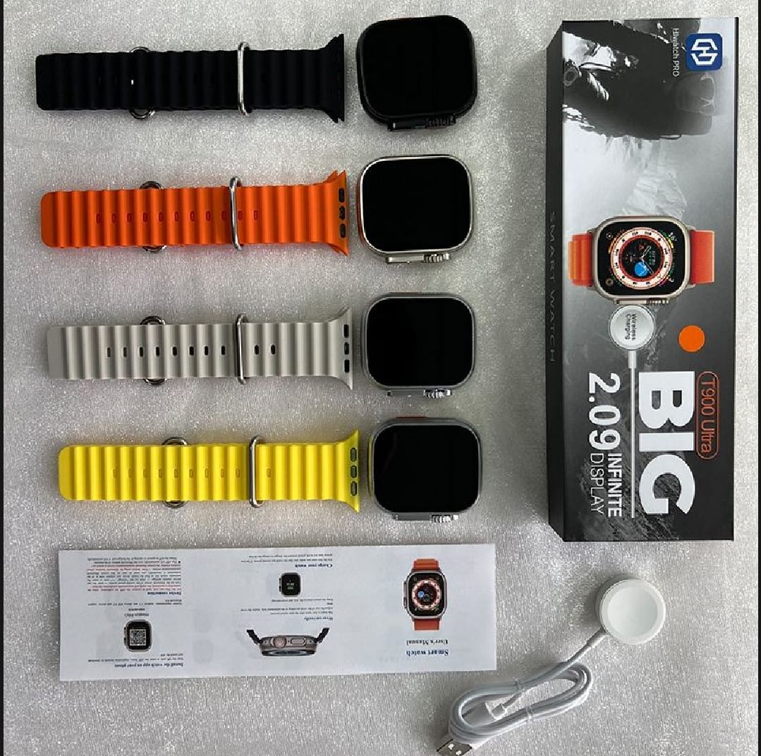 Combo Pack T900 Ultra Smartwatch and TWS Wireless Earbud | BT Calling ...