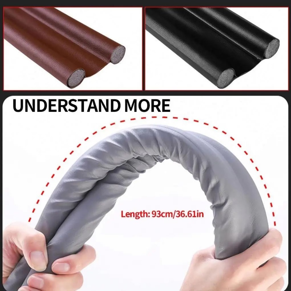 Door Seal Strip Flexible Anti-friction Self-adhesive Acoustic Door ...