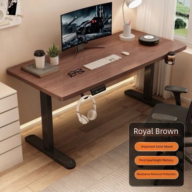 Electric Height Adjustable Desk Ergonomic Standing Desk Lift Office ...