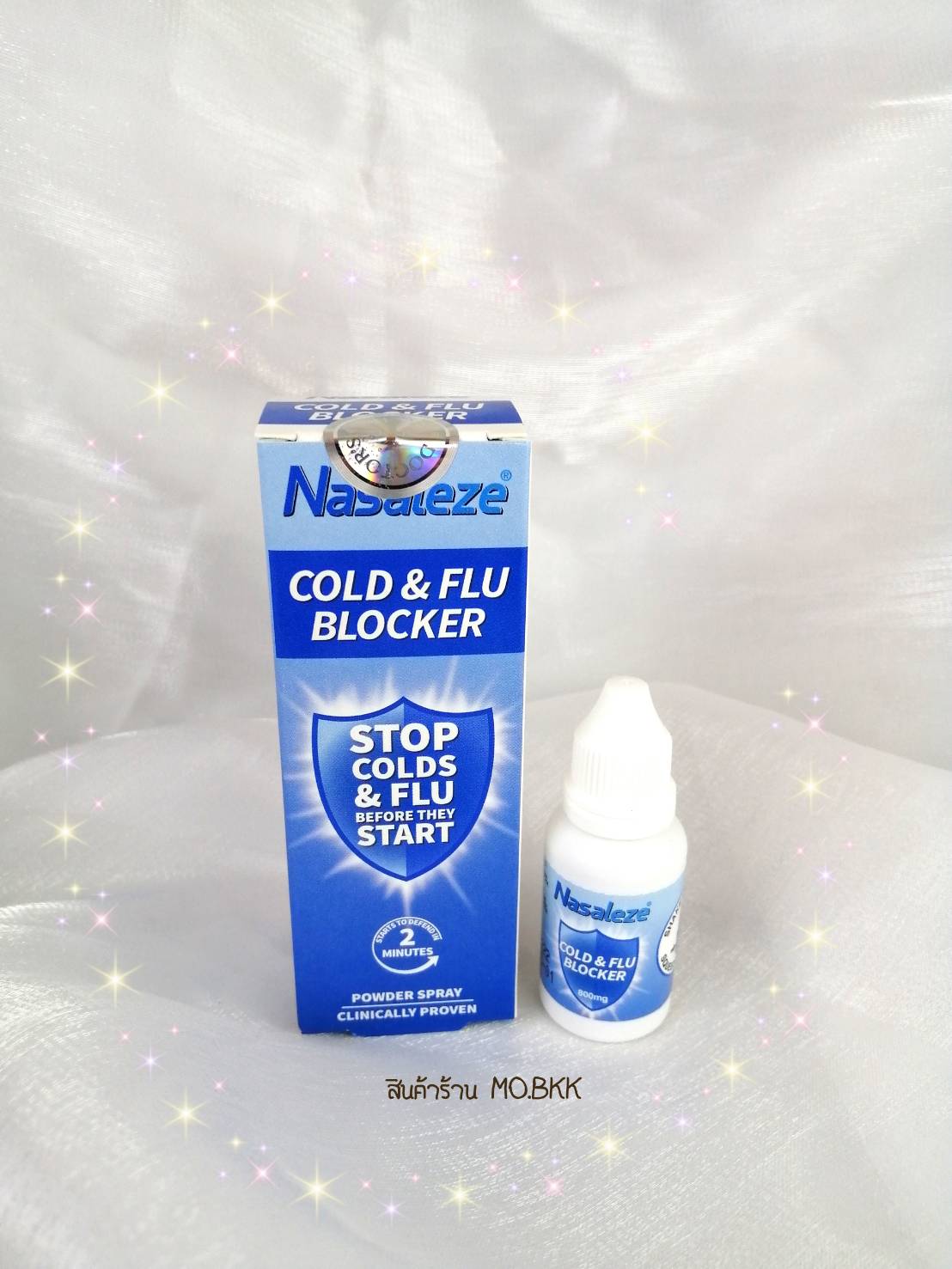 (ส่งฟรี ของแท้) EXP.2025 NASALEZE COLD FLU BLOCKER ป้องกัน เชื้อโรคใน ...