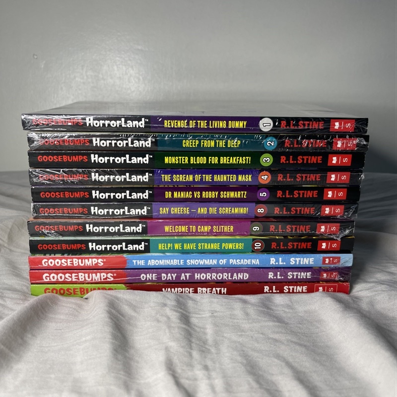 Goosebumps Bundle by RL Stine (11 books, NEW) | Lazada PH
