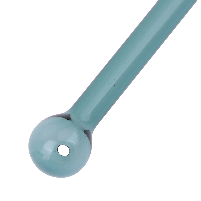 19CM Long Round Head Glass Straw Eco Friendly Drinking Straws For ...