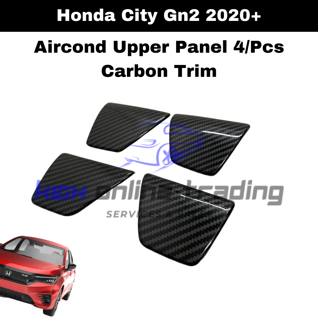 NEW ARRIVALHonda City Gn2 2020-2023 Carbon Trim&Glossy Black Aircond ...