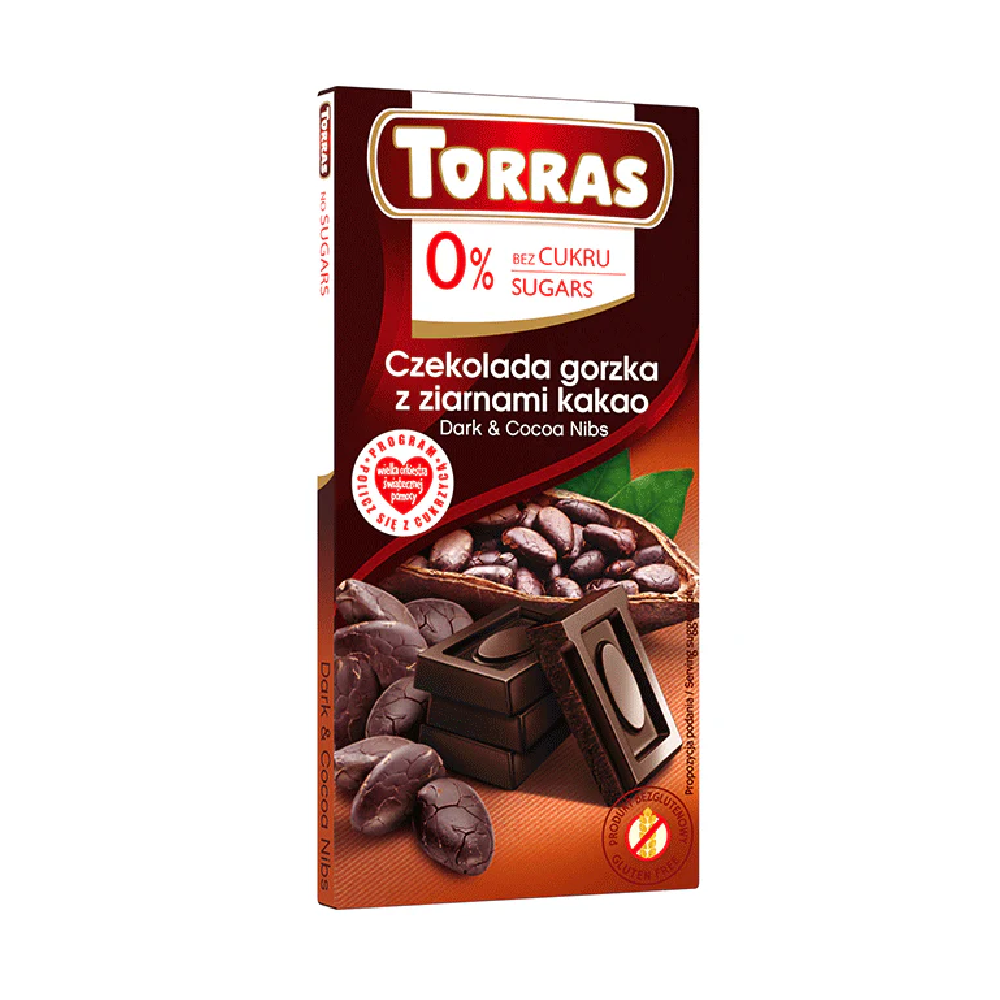 Torras 72% Cacao Dark Chocolate 75g imported orignal | Daraz.pk