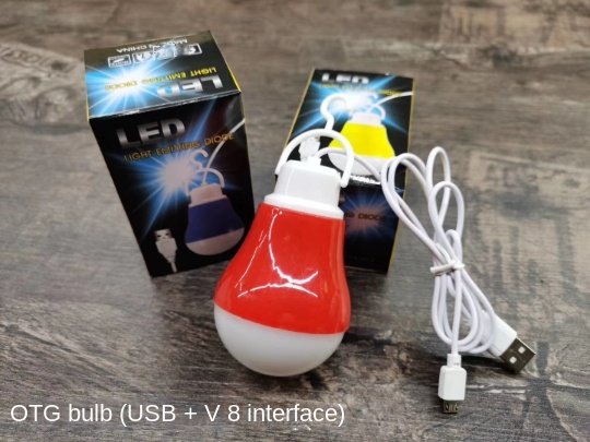 [Festival of Lights] 5 Watts USB Bulb OTG Android interface USB ...