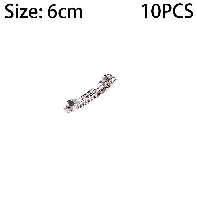 10PCS High Quality Metal Spring Hair Clip Barrettes For DIY Handmade ...