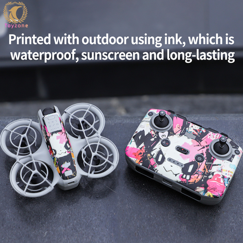 Colorful Stickers Drone Decals Compatible For DJI NEO Drone Body Remote ...