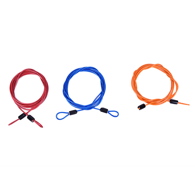 2Meters Bike Security Double Loop Cable Strong Braided Steel For Bike ...