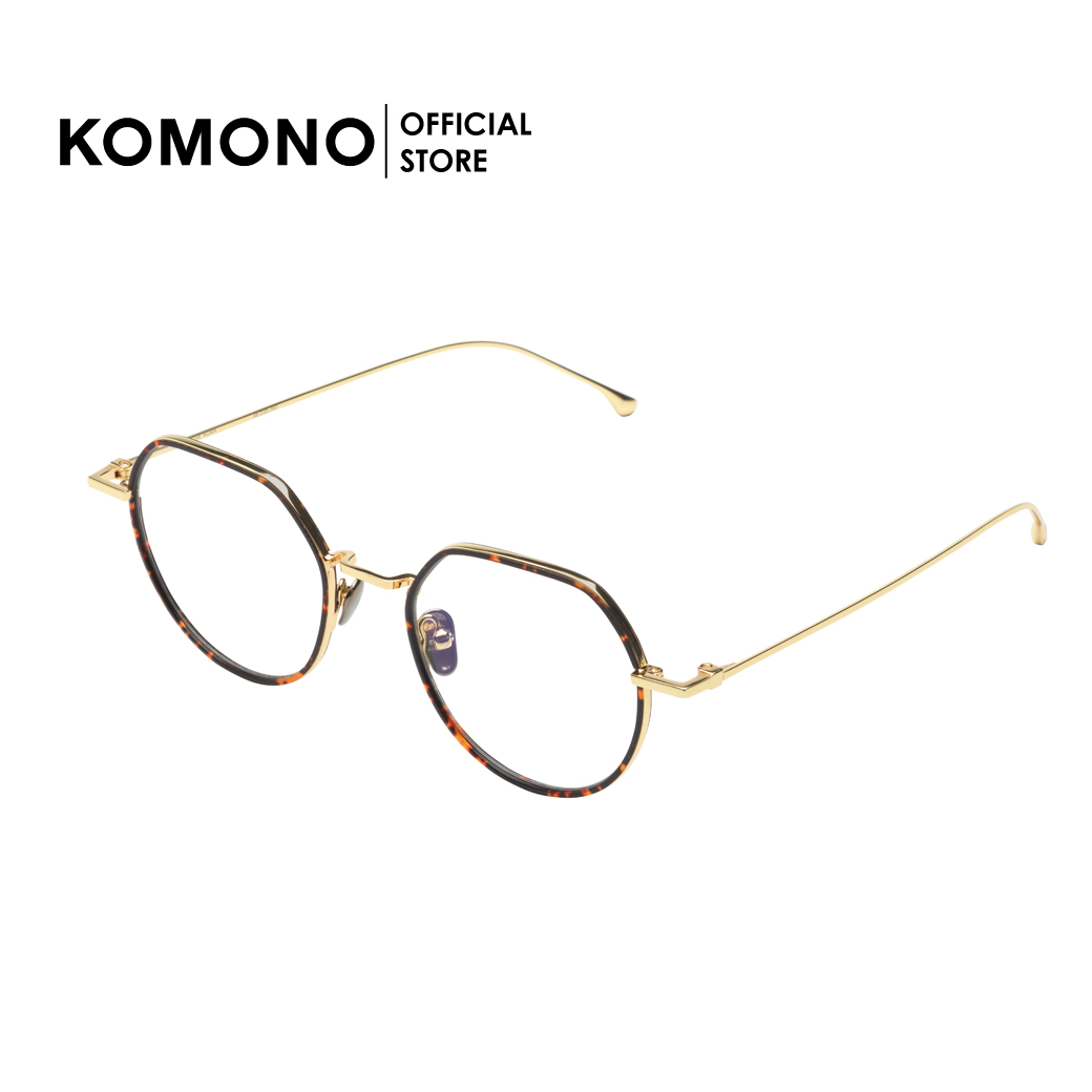 KOMONO Jeff Ash แว่นกันแดด ทรงสี่เหลี่ยม สีเทาใส - EMPIRE INTERNATIONAL ...