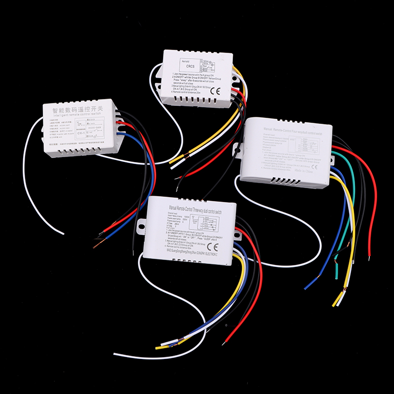 Digital Remote Control Light Switch Wireless ON OFF Switch For Light ...