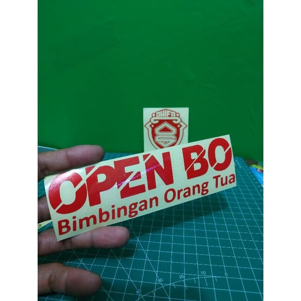stiker open bo cutting stiker viral | Lazada Indonesia