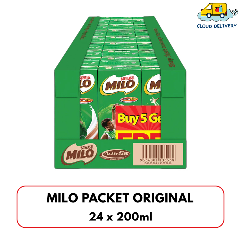 Nestle Milo Packet Drink (24 x 200ml) | Lazada Singapore