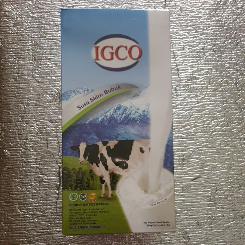 Igco (1 box,30 sachets) Skim Milk with Natural Colostrum | Lazada PH