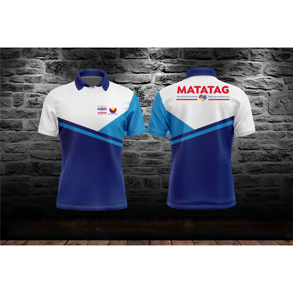 PL-04 DEPED MATATAG POLO UNIFORM FULL SUBLIMATION POLO-Shirt FOR WOMEN ...