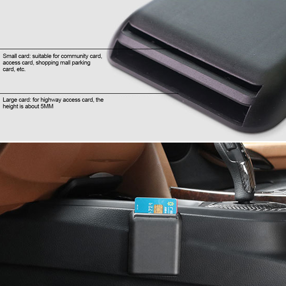 FG Universal Multifunction Car Interior Card Storage Box Car Card Slot ...