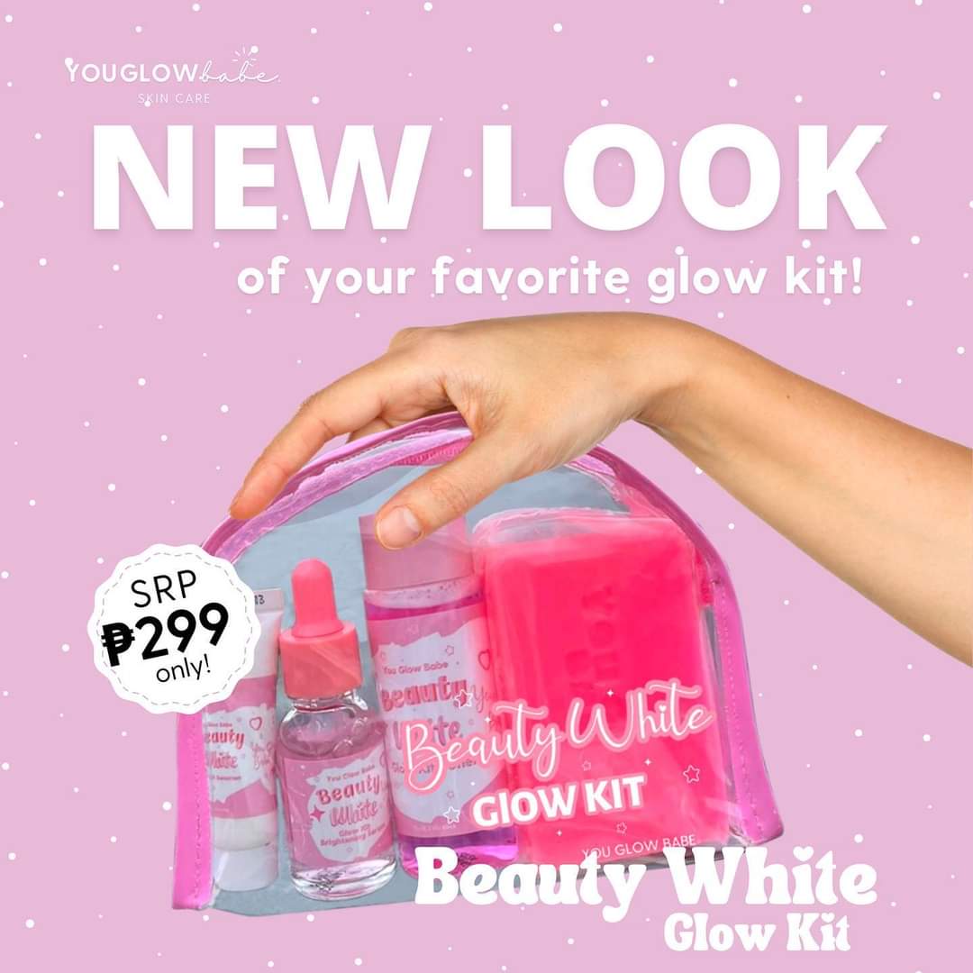 Beauty White Glow Kit by You Glow, Babe with freebie | Lazada PH