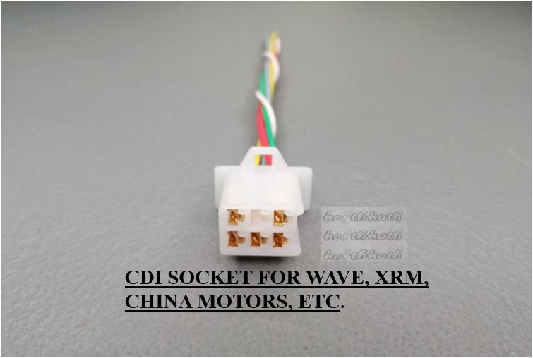 CDI Socket for Wave, XRM, China Motors, Rusi-Heavy Duty | Lazada PH