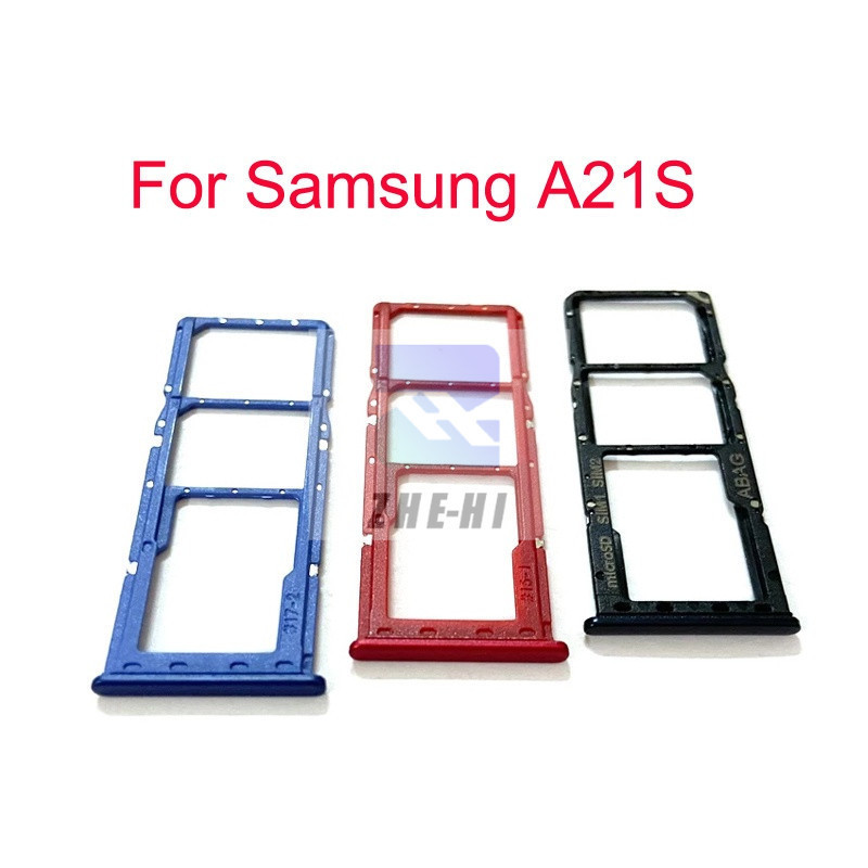 SIM Tray Holder For Samsung Galaxy A20S A21 A21S A30S A50S Dual Sim ...