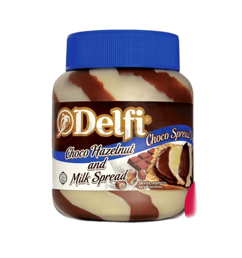 Delfi Choco Hazelnut & Milk Spread เดลฟี่ ช็อคโก เฮเซนัทผสมนม สเปรด ...