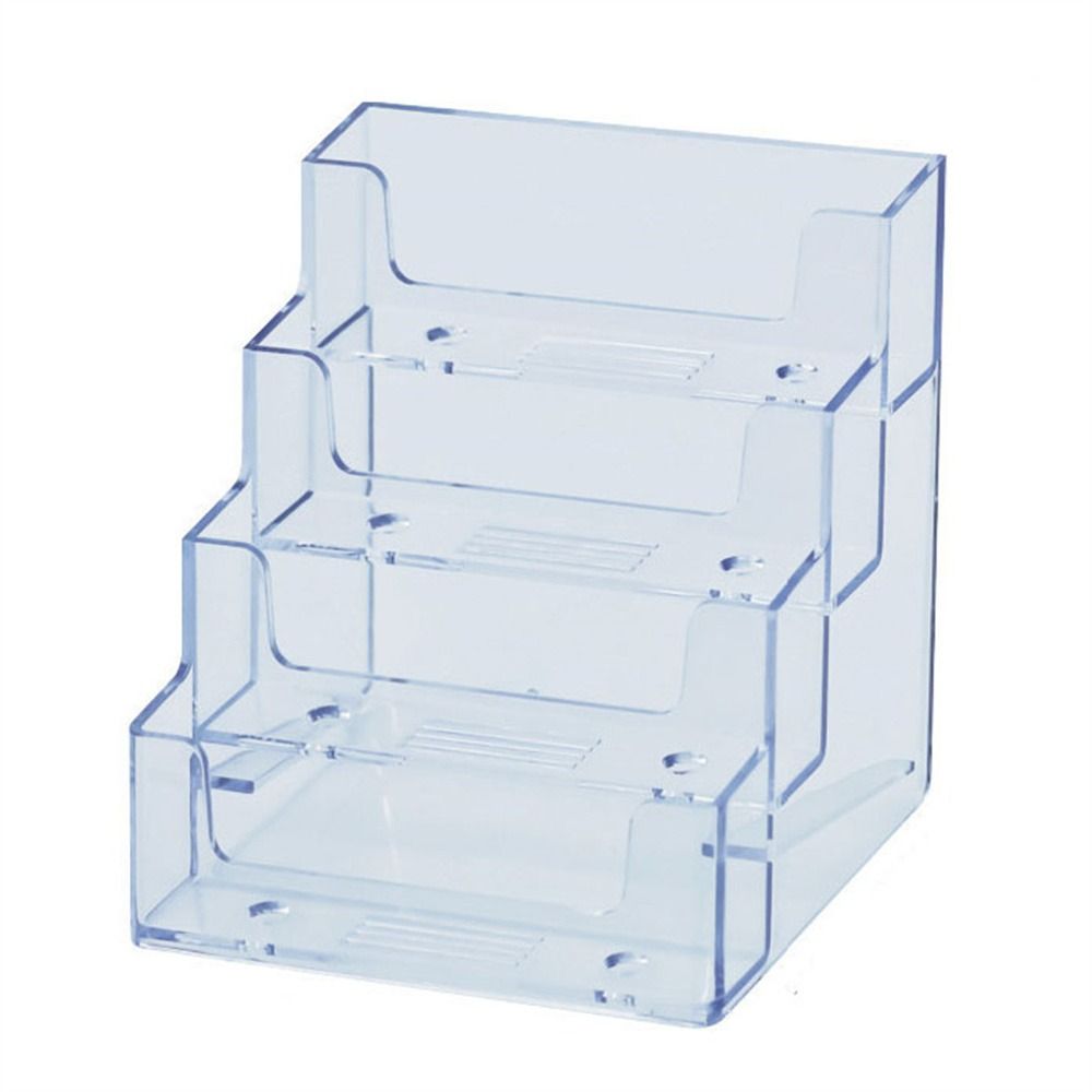 Plastic Desktop Table Organizer Desk Shelf Box Four-compartment ...