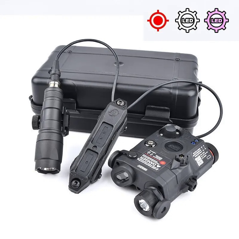WADSN PEQ15 Red Dot Aiming Battery Surefir M600C M300 Tactical Scout Light Weapon Flashlight Fit ...