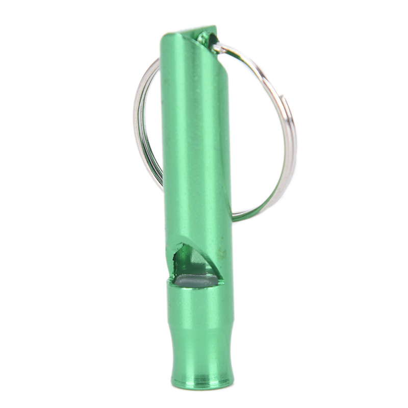 Metal Whistle Pendant With Keychain For Survival Emergency Mini Size ...