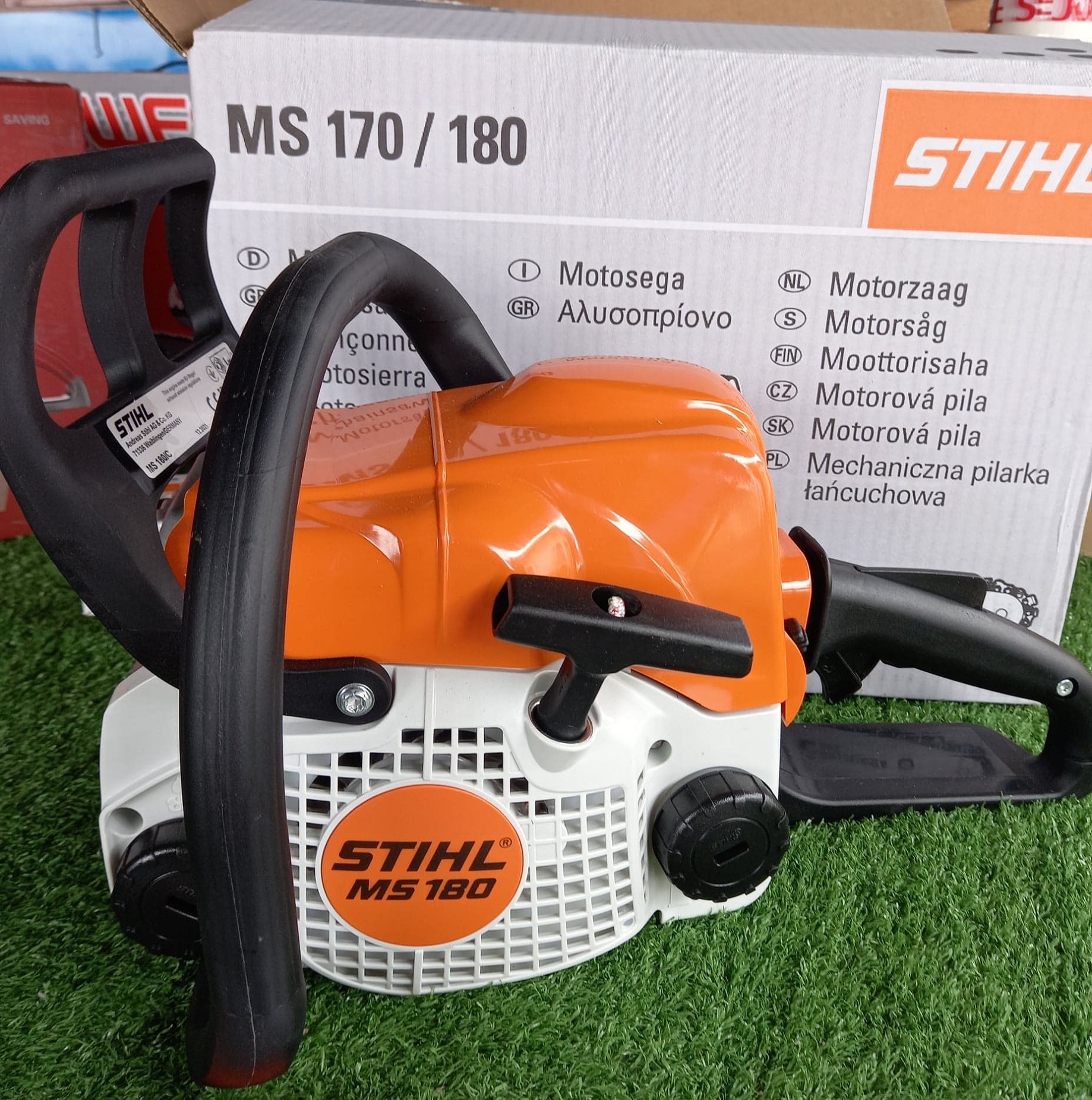 เครื่องตัดไม้สติล แท้ MS 180 sinv เลื่อยยนต์STIHL MS 180 | Lazada.co.th