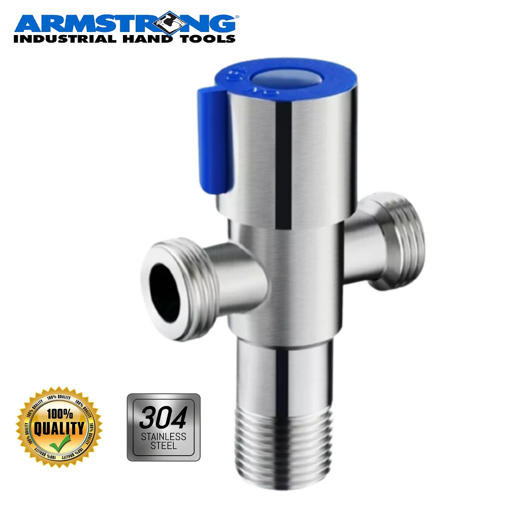 ARMSTRONG ONE WAY / TWO WAY ANGLE VALVE 304 STAINLESS 1/2 | Lazada PH