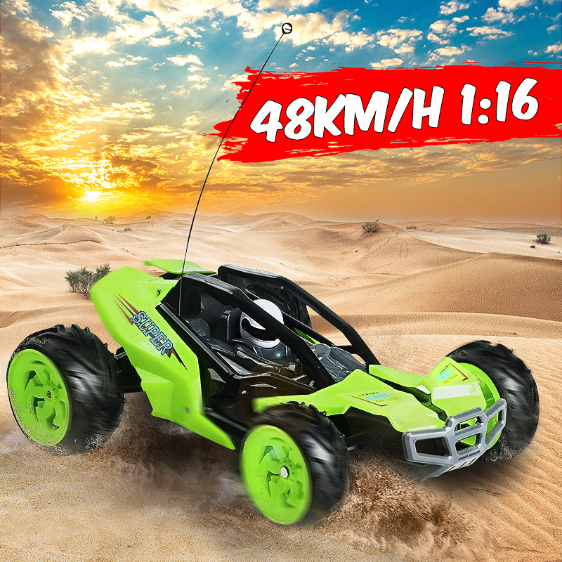 48km/h 2,4 G Health télécommande électrique hors route voiture RC 1/16 ...