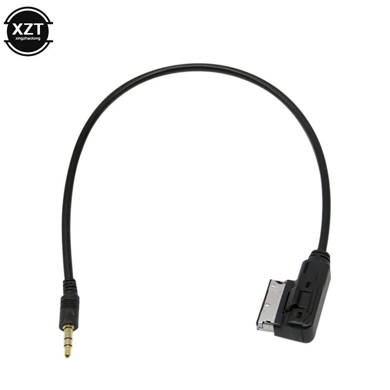 SJTRT Car Media AMI MMI AUX 3.5mm Jack Adapter Cable Media Interface ...