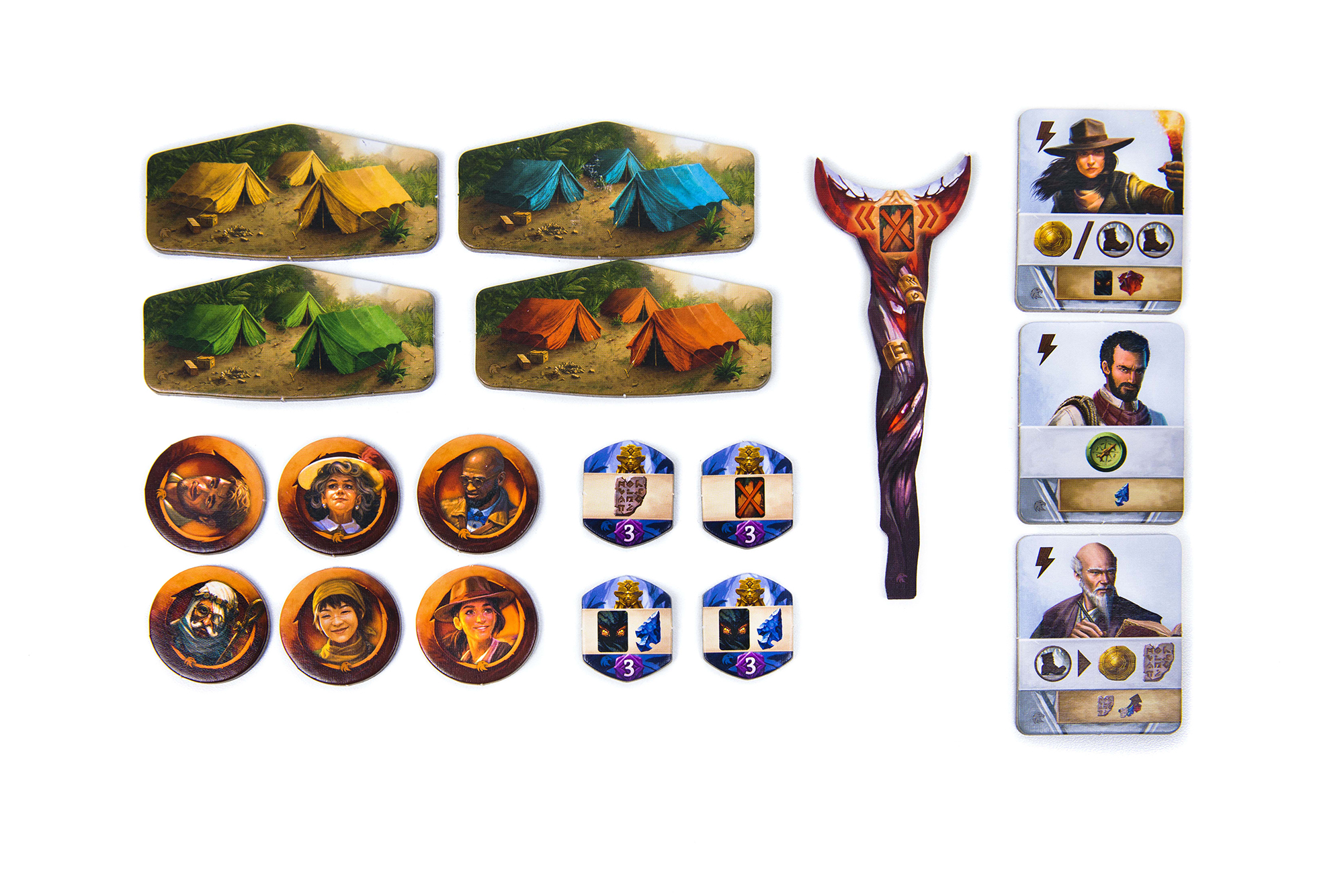 Fun Dice: Lost Ruins of Arnak: Expedition Leaders Expansion Board Game ...