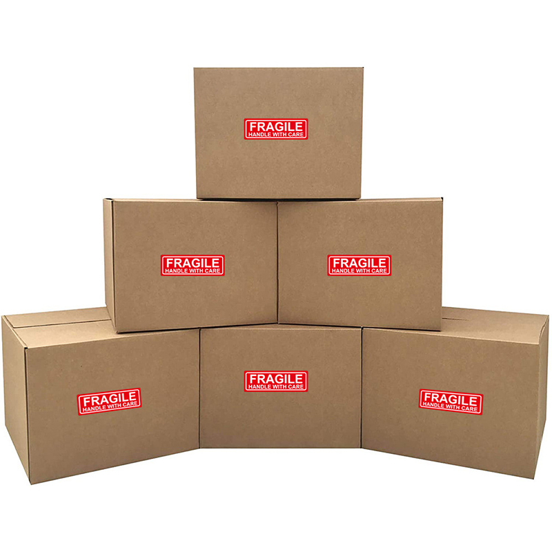 500PCS Fragile Stickers The Goods Please Handle With Care Warning ...