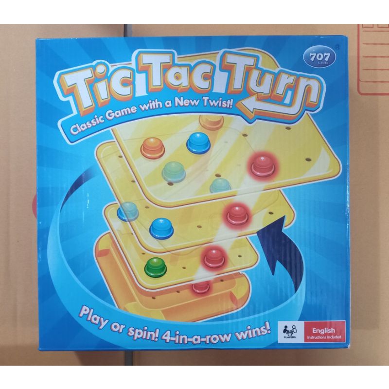 Tic Tac Turn Game เกมเรียงหมุด3มิติ ถูกที่สุด ราคาพิเศษ | Lazada.co.th