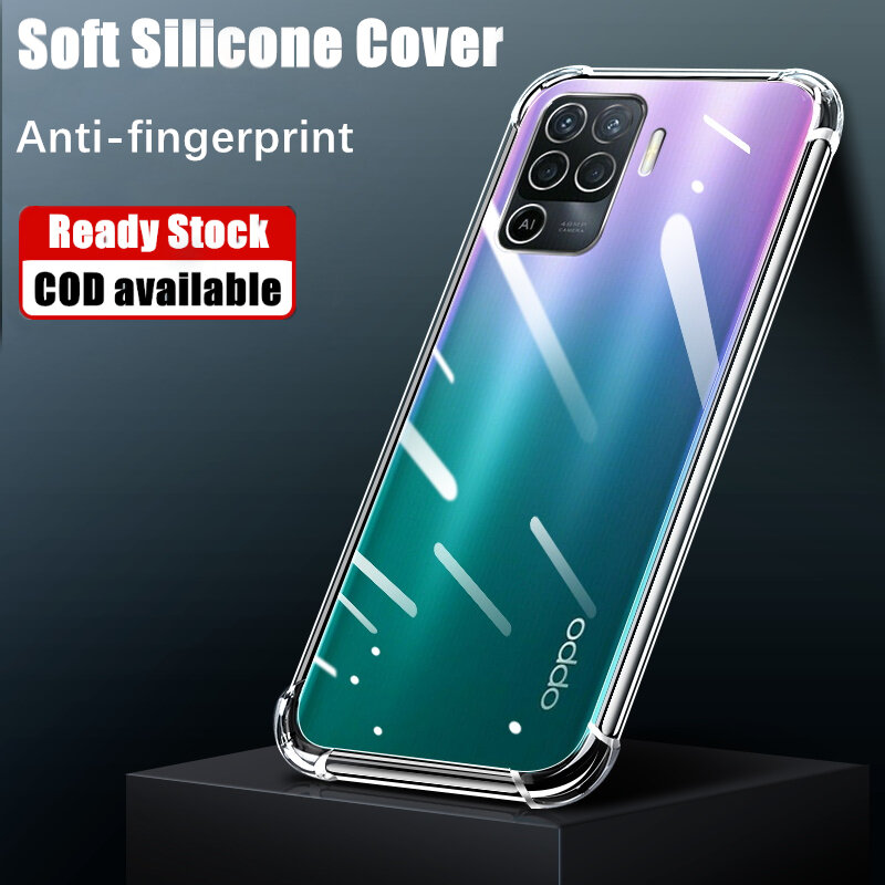 xipare for OPPO A94 4G Shock Absorbing Ultra Clear Jelly Case Soft ...