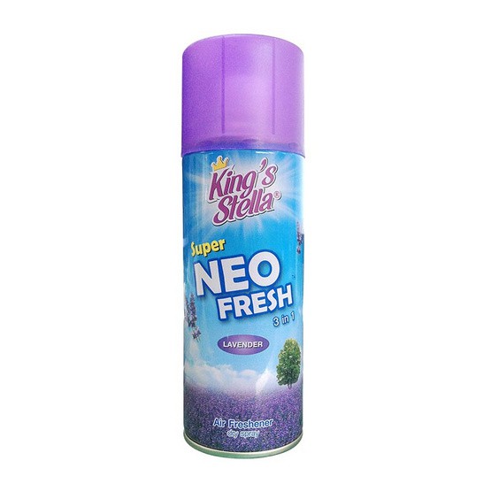 KING’S STELLA SUPER NEO FRESH สเปรย์ปรับอากาศชนิดแห้ง 300 ML. | Lazada ...