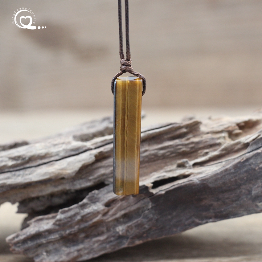 Healing Crystal Natural Stone Slice Pendants Necklace,Reiki Chakra Gmes ...
