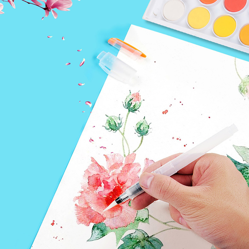 【Inkwell Tales】3/6pcs Portable Painting Pens Soft Drawing Markers ...