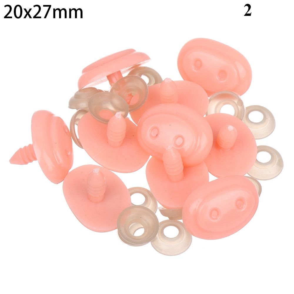 PETIYOUZA 10pcs Plastic DIY Animals Buttons Accessories Oval Safety ...