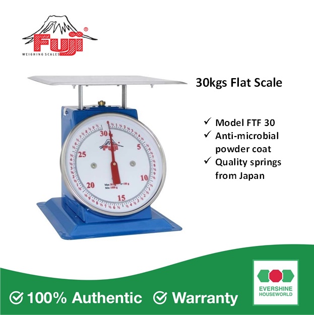 FUJI 30KGS FLAT TABLE SCALE FTF-30 | Lazada PH