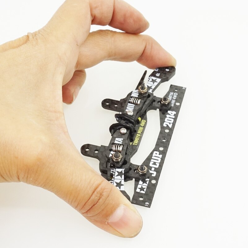Self Made Mini 4Wd Tamiya Racing Car Carbon Parts Independent ...