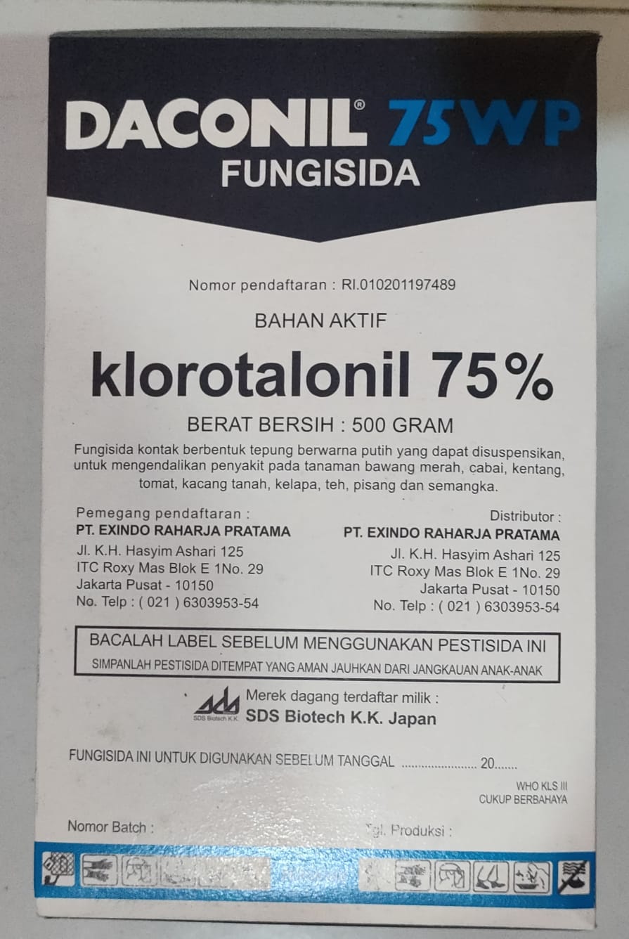 Daconil Fungisida anti jamur untuk pertanian dan buahan 500gram ...