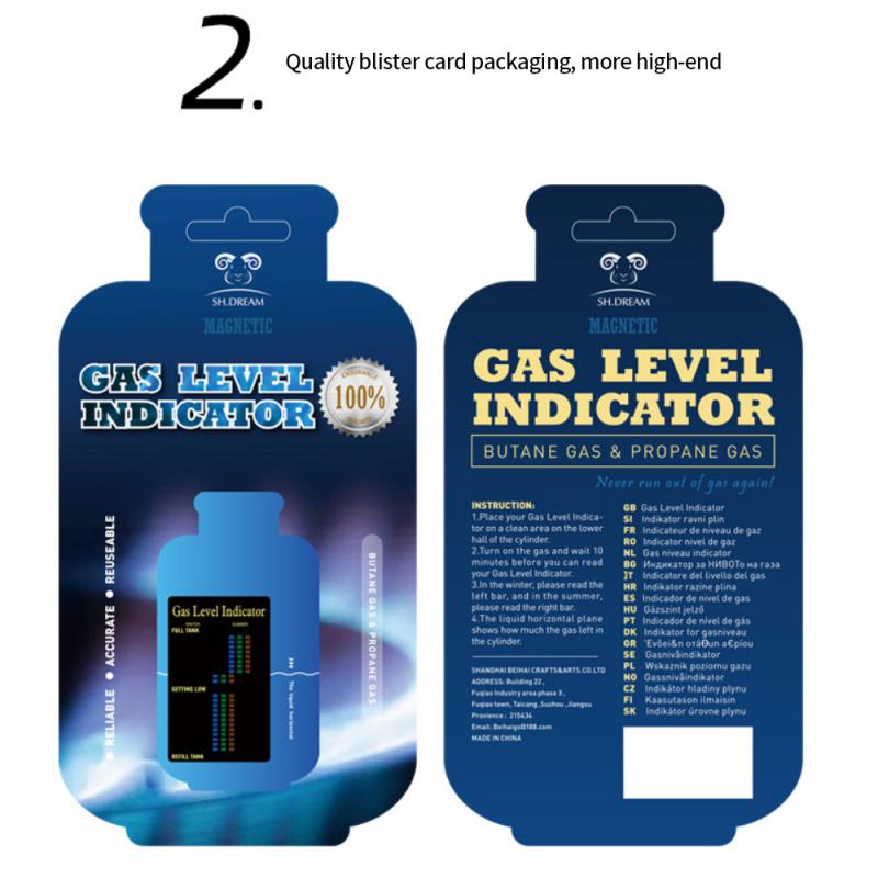 【linfang store】Magnetic Gas Indicator Gauge Propane Butane Fuel Gas ...