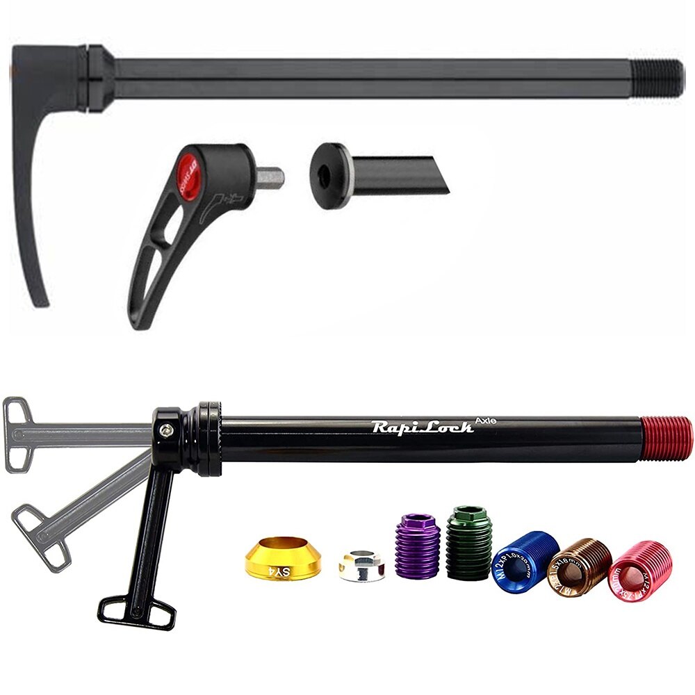 Bike Axle RapiLock Bike Through Axle - M12x1.0/1.5/1.75 Thread For Road ...