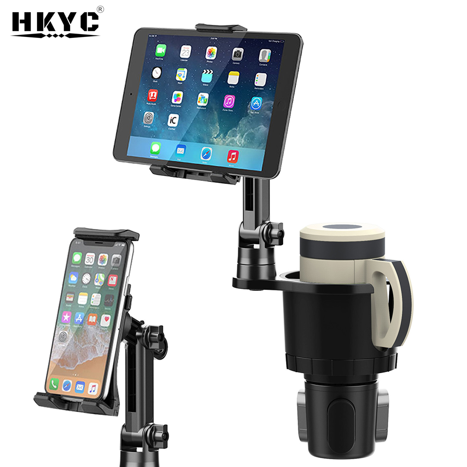 NEW 【Exclusive Discount】Universal 2 In 1 Car Cup Holder Tablet ...
